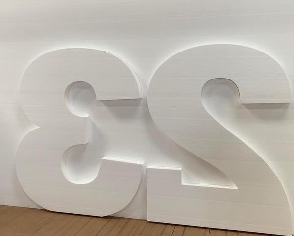 Polystyrene Letters - Signage Perth - Indoor or Outdoor - Foam Sales