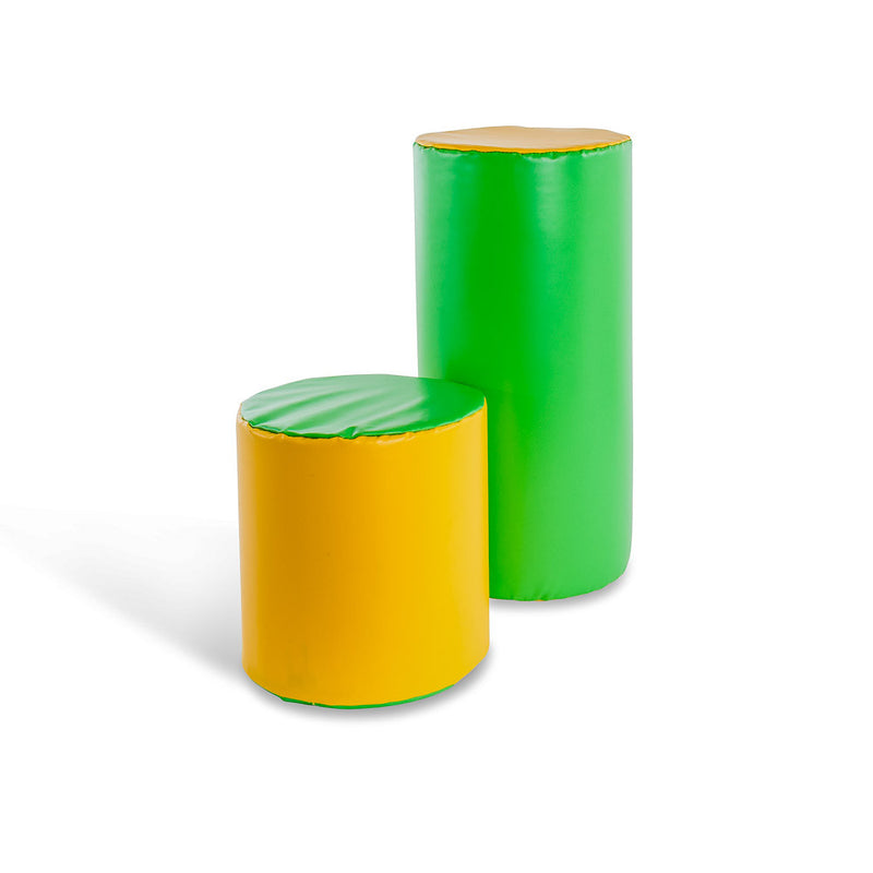 Gym Cylinder Perth - Firm Foam w Rip-Stop PVC Cover - Foam Sales